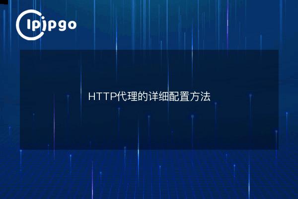 Detailed Configuration of HTTP Proxy - IPIPGO
