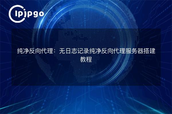 Pure Reverse Proxy: No Logging Pure Reverse Proxy Server Tutorial - IPIPGO