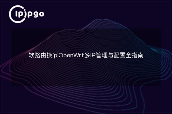 软路由换ip|OpenWrt多IP管理与配置全指南 - IPIPGO