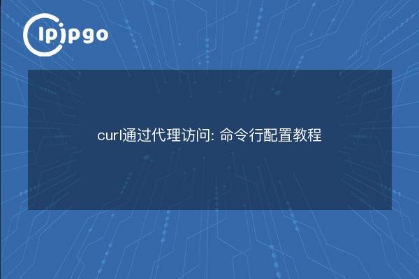 curl access via proxy: command line configuration tutorial - IPIPGO