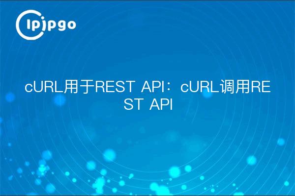 cURL for REST API: cURL calls REST API - IPIPGO