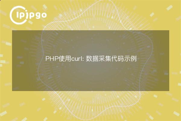 PHP utilisant curl : exemple de code de collecte de données - IPIPGO