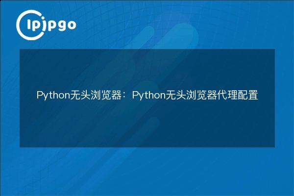 Python Headless Browser: Python Headless Browser Proxy Configuration ...