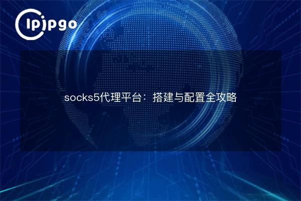 socks5代理平台：搭建与配置全攻略 - IPIPGO